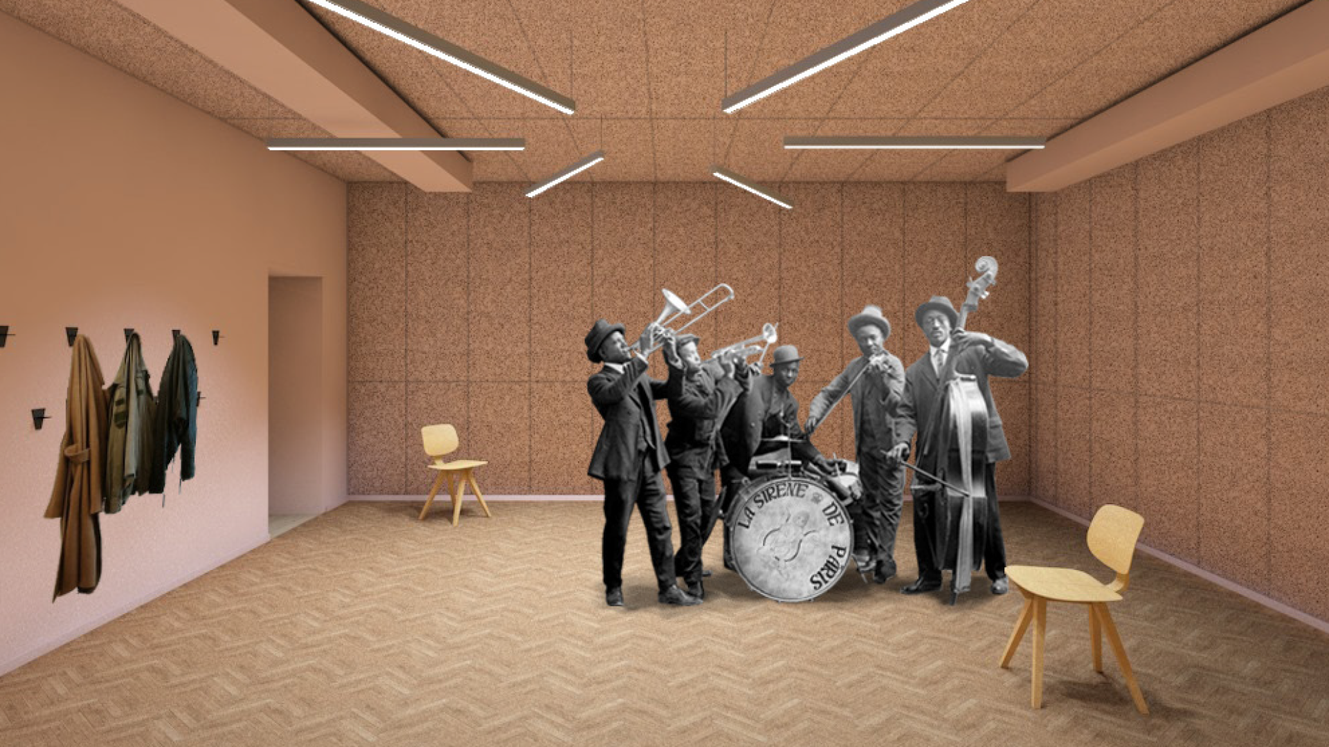 Les studios Louis Millet et Paul Levasseur | Pavillon de la Sirène